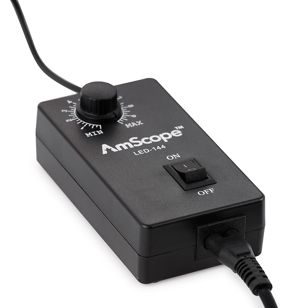 AmScope LED-144-YK 144-LED Microscope Ring Light with Adapter