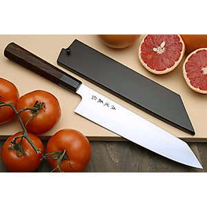 Yoshihiro SG2 (R2) Semi-Stainless Kiritsuke Chef Knife Rosewood Handle (10.5'' (270mm))