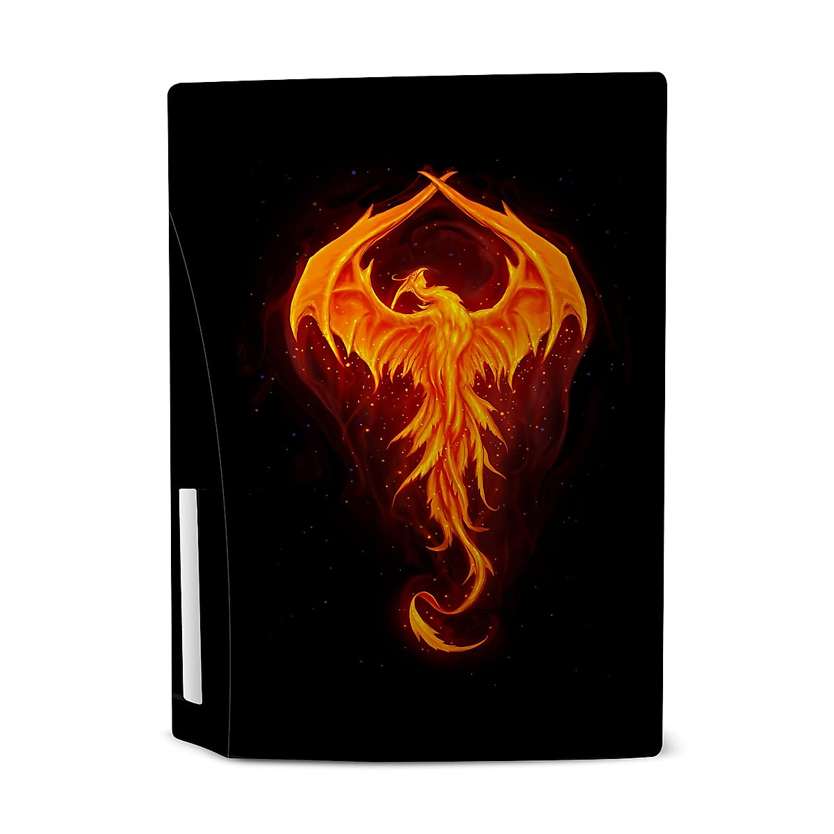 Head Case Designs Officially Licensed Christos Karapanos Dragon Phoenix Art Mix Vinyl Faceplate Sticker Gaming Skin Case Cover Compatible with Sony Playstation 5 PS5 Disc Edition Console
