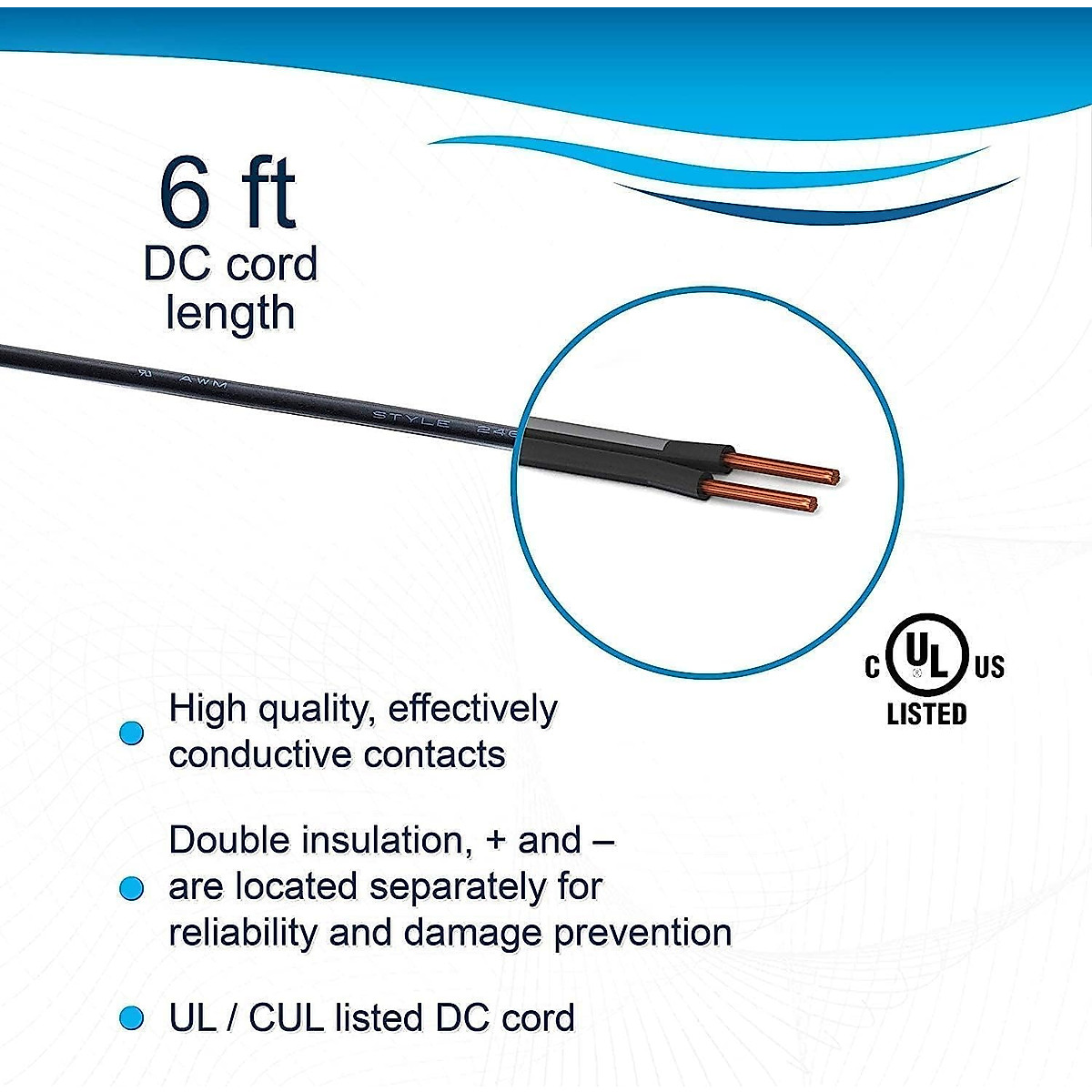 HQRP AC Adapter Compatible with NordicTrack AUDIOSTRIDER 800 Elliptical Exerciser 831.236670 831.236671 831.236672 831.236673 NTEL77060 NTEL77061 NTEL77062 Power Supply Cord + Euro Plug Adapter