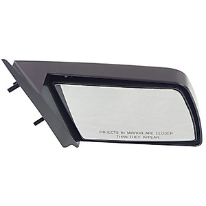 Kool Vue Left & Right Manual Non-Heated Door Mirrors Compatible With Chevrolet C1500 1988-1999 Without Blind Spot Feature Paintable Pair Standard Cab