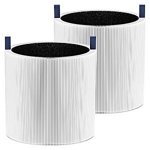 2 Pack Mini Max Replacement Filter Compatible with Blueair Blue Pure Mini Max Air Purifiers, Blue Pure FMINI Filter True HEPA & Activated Carbon Air Filter Fits for Blue Pure Mini Max
