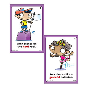 Adjectives Fun Deck Cards - Super Duper Educational Learning Toy for Kids