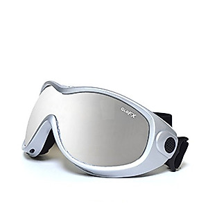 GloFX Padded Diffraction Ski Goggles Rave Rainbow Prism Kaleidoscope Lightshow Lenses