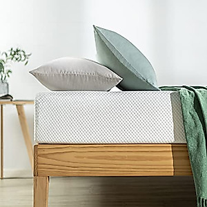 Zinus 8 Inch Green Tea Aspire Memory Foam Mattress, Full & Joseph Metal Platforma Bed Frame/Mattress Foundation/Wood Slat Support/No Box Spring Needed/Sturdy Steel Structure, Full