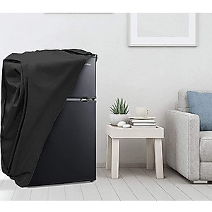 UCARE Refrigerators Freezers Dust Cover Compatible with RCA RFR322-B RFR322 3.2 Cu Ft Single Door Mini Fridge, 420D Oxford Fabric Waterproof Dustproof Refrigerator Covers