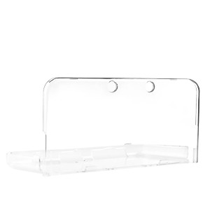 TNP Case Compatible with [ NEW Nintendo 3DS XL LL 2015 ] - Ultra Clear Crystal Transparent Hard Shell Protective Case Cover Skin for New Nintendo 3DS XL / 3DS LL 2015 [New Modified Hinge-less Design]