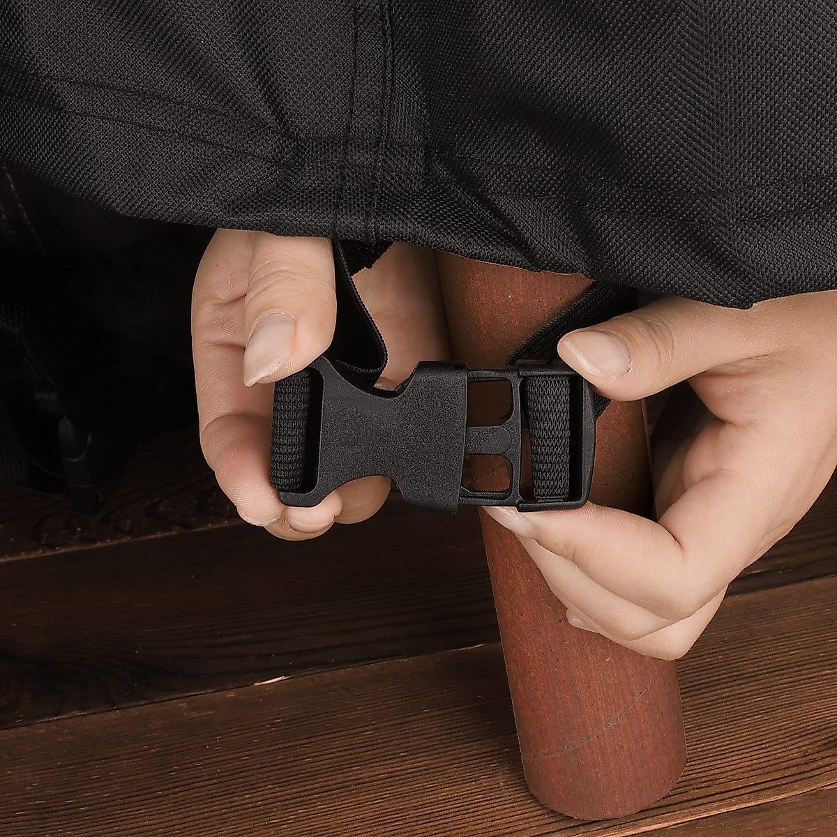 Yougfin 600D Outdoor Chair Covers, 2 Pack Lounge Chair Covers Waterproof, Heavy Duty Lawn Patio Chair Covers for Outdoor Furniture, 32"W × 37"D × 32"H