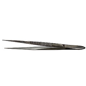NEEDLE POINT TWEEZERS, 4.5"