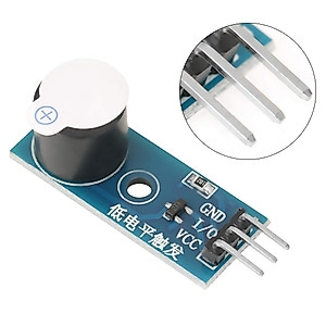 Active Buzzer Module 3 Wire System 3.3V-5V Buzzer Module with Internal Oscillation Source Light Industry Alarm Sounder