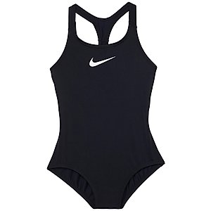 Nike Girl's Essential Racerback One-Piece (Little Kids/Big Kids) Black XL (16 Big Kid)