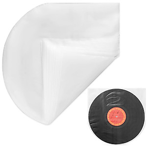BUBM 50 pieces Inner LP Vinyl Record Sleeves Antistatic – 12 Inch Protective Vinyl Cover Sleeves
