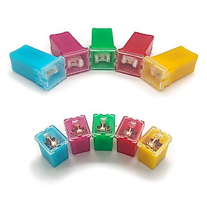 Automotive Combination Low and Tall/STD Profile Box Shaped Assortment 30 Pieces Fuse Kit for Ford, Chevy/GM, Nissan, and Toyota Pickup Trucks, Cars and SUV