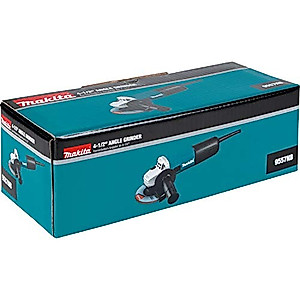Makita 9557NB 4-1/2" Angle Grinder, with AC/DC Switch, Teal
