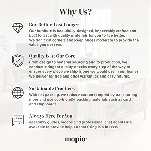 mopio Brooklyn Night Stand, Modern Farmhouse Nightstand, Small Side Table, Bedside Table with Drawer, End Table with Storage, Fluted Panel, Curved Profile (Oak, Set of 2)