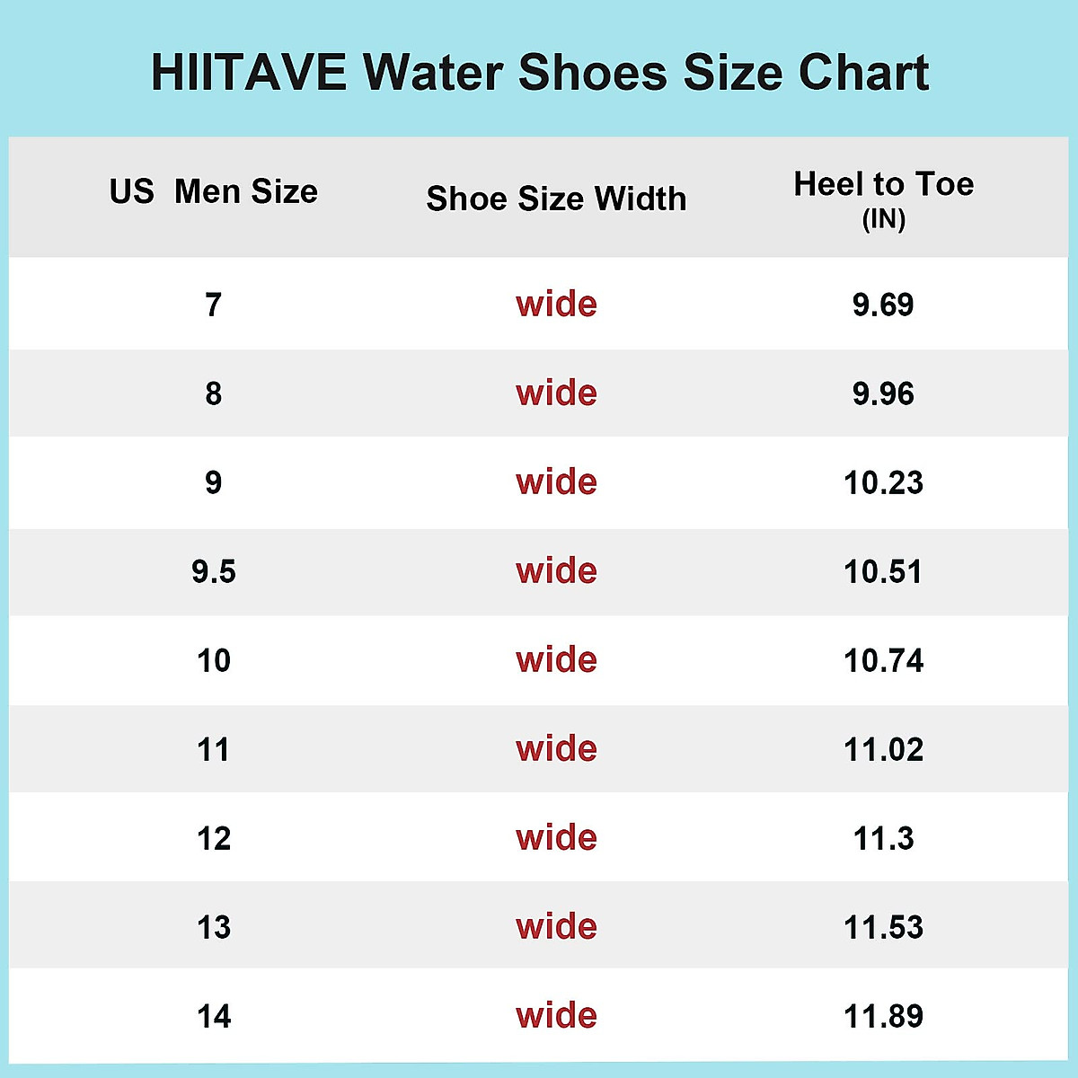 HIITAVE Water Shoes for Men Barefoots Quick-Dry Aqua Socks Pool Shoes for Beach Swim Surf Sports Shoes Black 8 M US Men