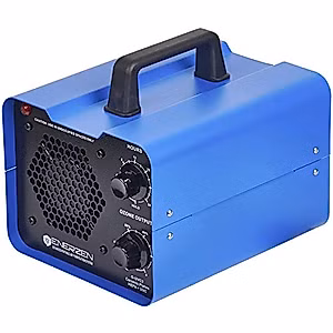 Enerzen O-UVC2 - UV Light + 35,000 mg/h Industrial Ozone Generator for Eliminating Odors - O3 Machine Air Ionizer Deodorizer for Home, Room, Smoke, Cars, and Pets