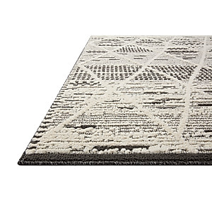 Loloi II Fabian Charcoal/Ivory 7'-10" x 10' Area Rug