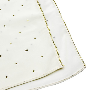 ANKOMINA Women Soft Chiffon Rhinestone Long Scarf Shawl Fashion Muslim Hijab Head Wrap Scarves