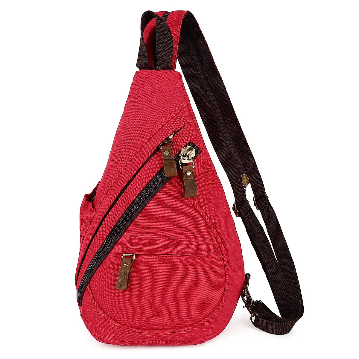 HUXFAM Small Sling Crossbody Backpack Multipurpose Casual Daypack Backpacks Outdoor Cycling Hiking Travel