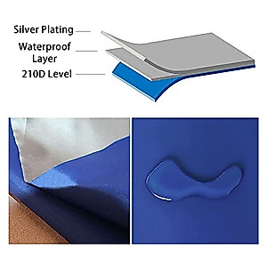 Pool Cover Tarpaulin Round Size 8-Foot 10-Foot Pool Cover For Swimming Pool & Spa Pool Blanket Float Cover Film Circular Easy Set Frame Pools And Inflatable ( Color : Blue , Size : 10FT-300cm Round )