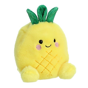Aurora® Adorable Palm Pals™ Perky Pineapple™ Stuffed Animal - Pocket-Sized Play - Collectable Fun - Yellow 5 Inches