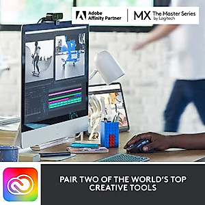 Logitech MX Keys Mini Minimalist Wireless Illuminated Keyboard, Compact, Bluetooth, USB-C, for Apple macOS, iOS, Windows, Linux, Android - Graphite - With Free Adobe Creative Cloud Subscription