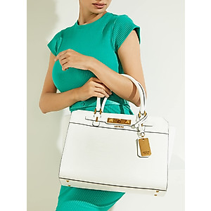 GUESS Raffie Crocodile-Embossed Carryall