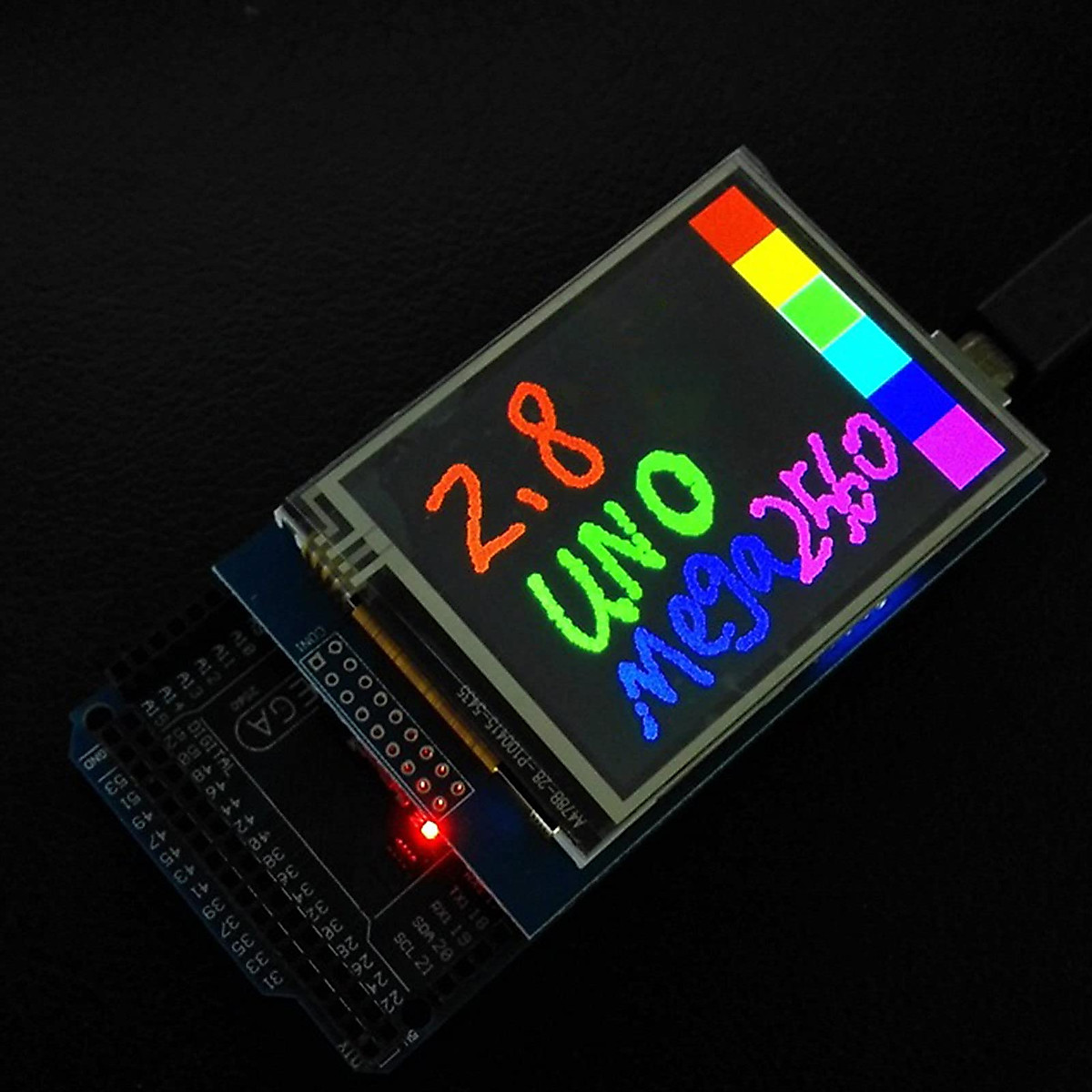 qiguch66 Touch Screen Module 2.6-inch RGB 65K Circuit Card 240 x 320 TFT LCD Module for Microcontroller