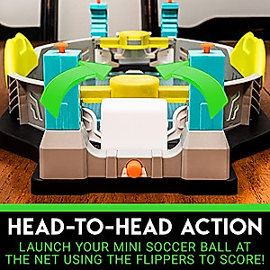 Franklin Sports Mini Tabletop Soccer Shootout Game - Arcade Style Soccer Table Game for All Ages- Electronic LED Scoreboard and Sounds