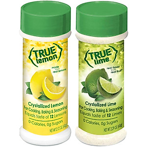 True Lemon Two Pack - Lemon Shaker and Lime Shaker, Powder