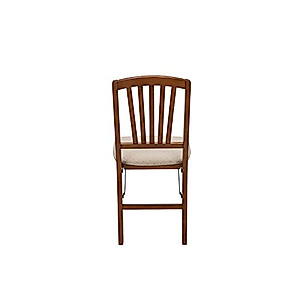 Stakmore Slat Back Folding Chair Finish, Set of 2, Fruitwood