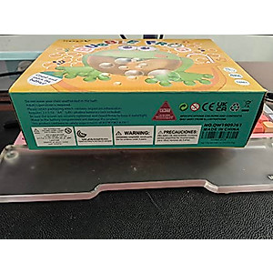 Baby Bath Bubble Toys Set,Tub Big Frog Automatic Bubble Maker Blower Toys with 12 Music Baby Fun Shower Toys, for Boys, Girls