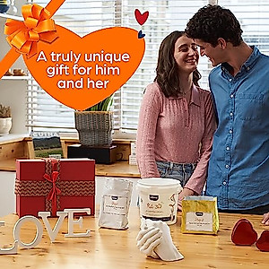 Niimo Hand Casting Kit Couples - Wedding Gift, Plaster Hand Mold Casting Kit, Engagement, Newlywed Gifts for Couples, Gifts for Husband