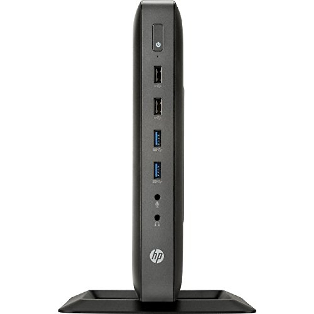 HP G4V28UT#ABA Flexible Thin Client T620 Tower Desktop, 4 GB RAM, 16 GB SSD, AMD Radeon HD 8330E, Black