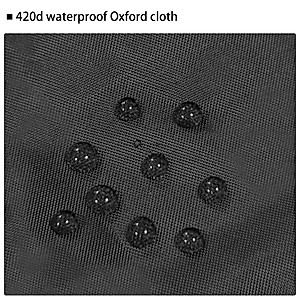 YUJHON Zero Gravity Chair Cover, 420D Outdoor Folding Chair Cover Waterproof Dustproof and UV Resistant, Folding Recliner Chair Cover Folding Lawn Chair Cover 29.5" W x 10" D x 39.7" H（2PC）