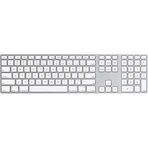 Apple Aluminum Wired Keyboard MB110LL/A (Renewed)