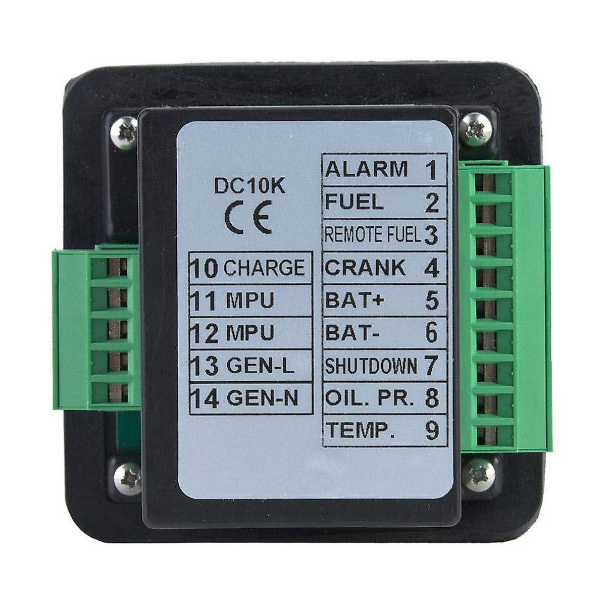 YWBL-WH Generator Controller Module DC10K Engine Manual Start Generator Controller Control Module Control Panel,