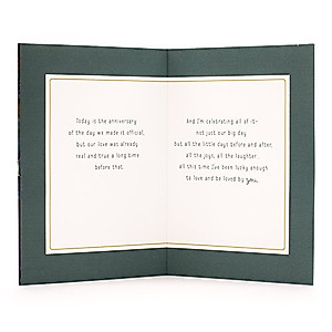 Hallmark Our Anniversary Card celebrating us Love), celebrating us (499RZB1025)