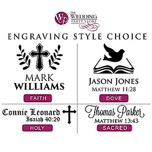 Custom Engraved Bible Cover Case - Personalized Bible Holder Monogrammed for Church, Christians, Religious Gift (Rawhide with Gold)