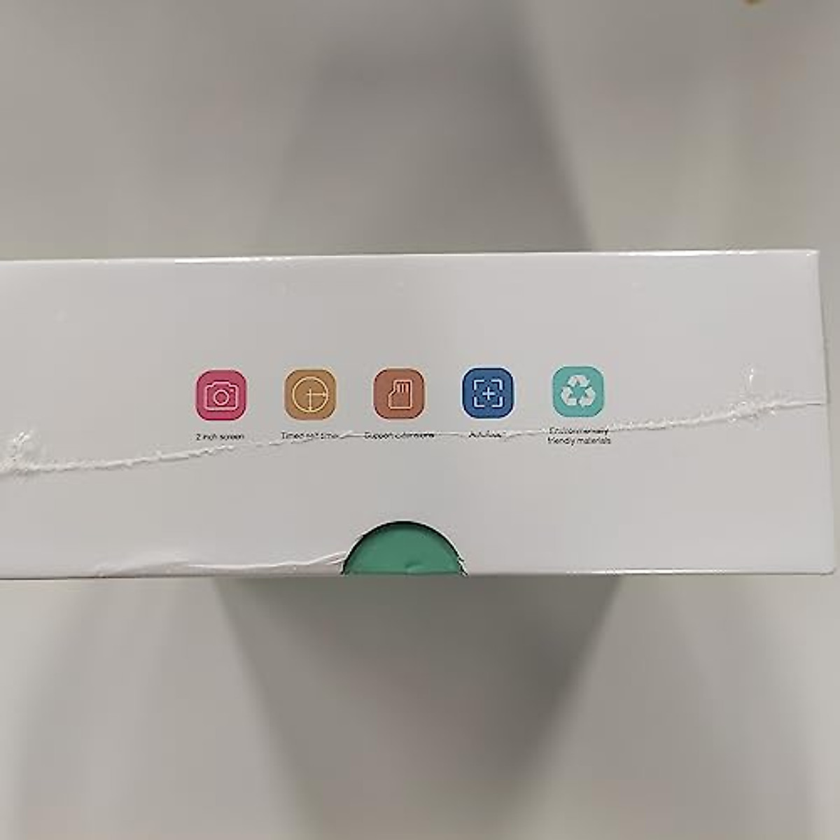 Ainiv Kids Selfie Camera with Unicorn Silicone Cover, Digital Camera with Photo Stickers and Puzzle Games, Boys and Girls Gifts, with 32GB SD Card, IPS Screen 1080P Video Camcorder - Blue