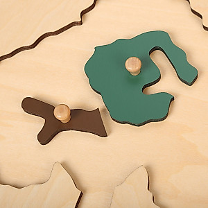 MEYOR Montessori Tree Puzzle for Early Preschool Education Learning Toy