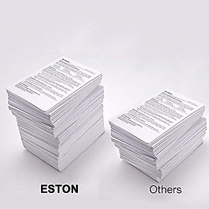 ESTON Printer Ink 64 Remanufactured Cartridges Combo Pack XL Replacement for HP Ink 64XL 64 XL Use for HP Envy Photo 7855 7858 7155 7158 7164 Envy 5542 Printe(2 Black)