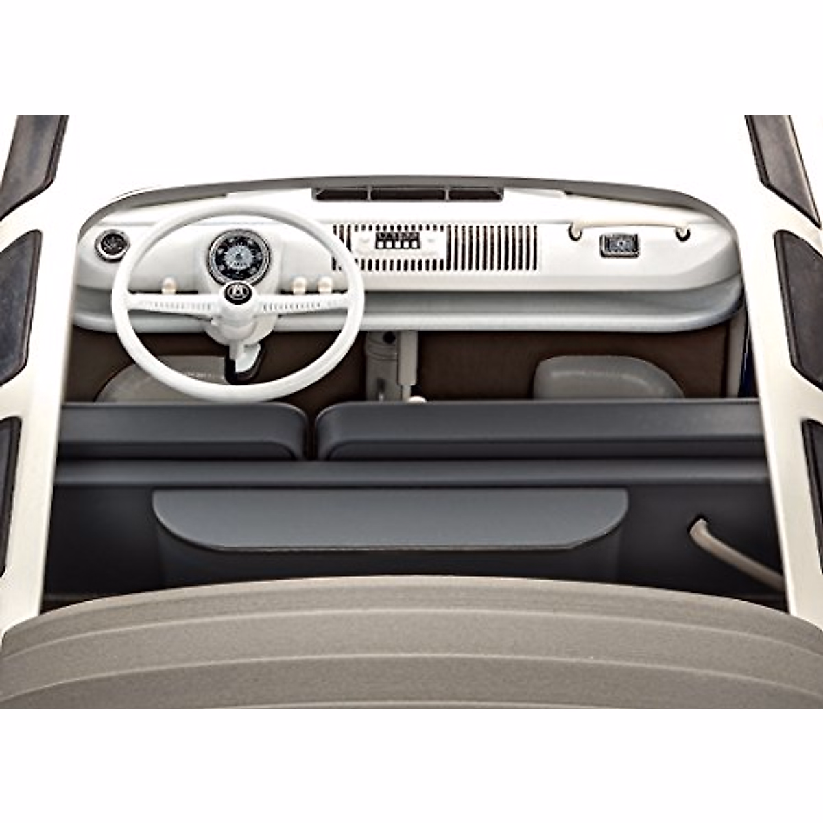 Revell 07009 Volkswagen T1 Samba Bus Model Kit, 1:16 Scale 27.2 cm, Multi-Color, 223