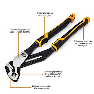 GEARWRENCH 6 Pc. Pitbull Dual Material Mixed Plier Set - 82204C