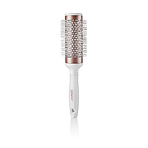 Conair Ceramic Round Brush for Blow-Drying, Thermal Ceramic Brush for Smoothing and Waves, Packaging May Vary, 1 Count