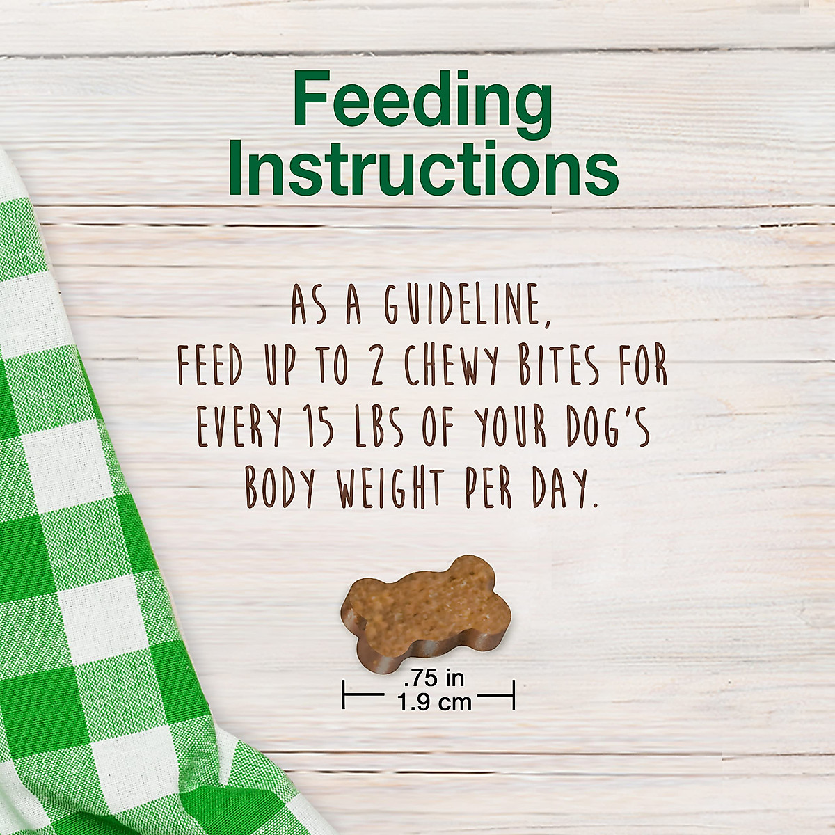 Nylabone Healthy Edibles Chewy Bites Dog Training Treats Chicken, 12 Ounce (1 Count)