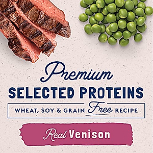 Natural Balance Limited Ingredient Adult Grain Free Dry Cat Food, Reserve Green Pea & Venison Recipe, 4 Pound (Pack of 1)
