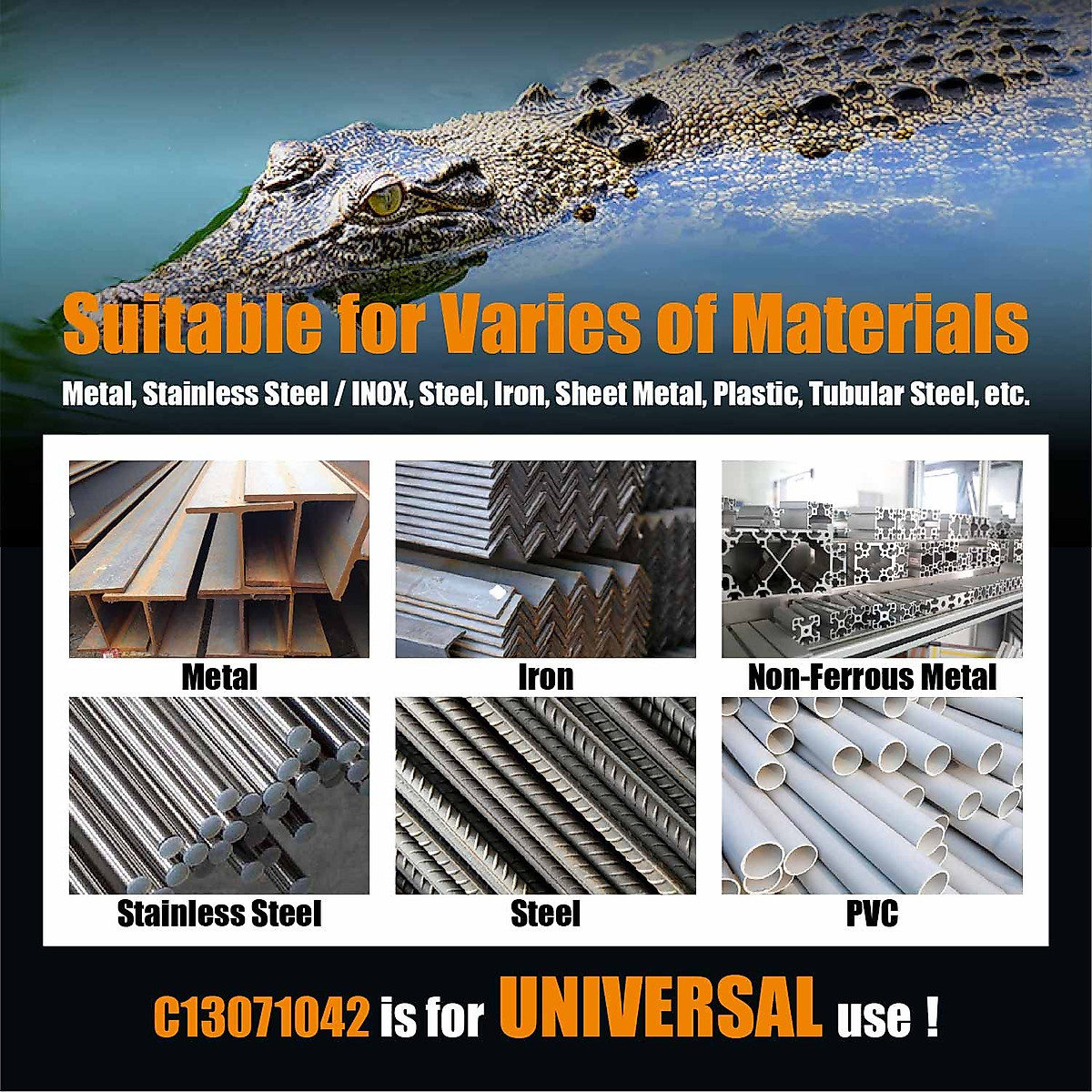 Merryland Cut Off Wheel 4 1/2 inch for Angle Grinder, Metal Cutting Wheel 4.5 X .045 X 7/8 Ultra Thin 50 Pack, Iron Stainless Steel Cutting Disc, Craft-Line C13071042