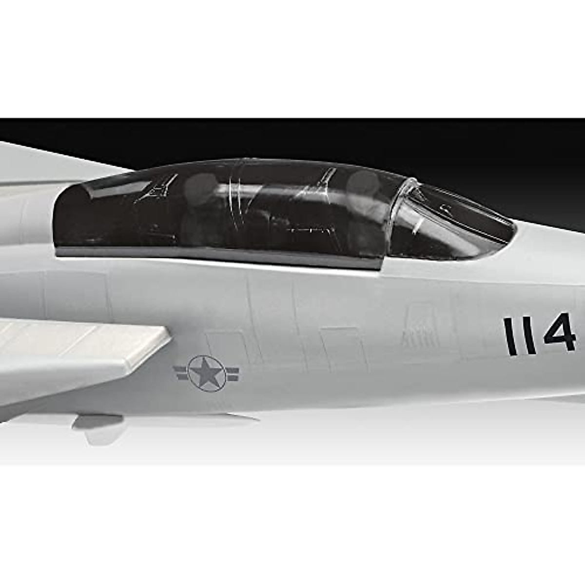 Revell Easy-Click 85-1268 Top Gun Maverick's F-14 Tomcat 1:72 Scale 20-Piece Skill Level 2 Model Building Airplane Kit
